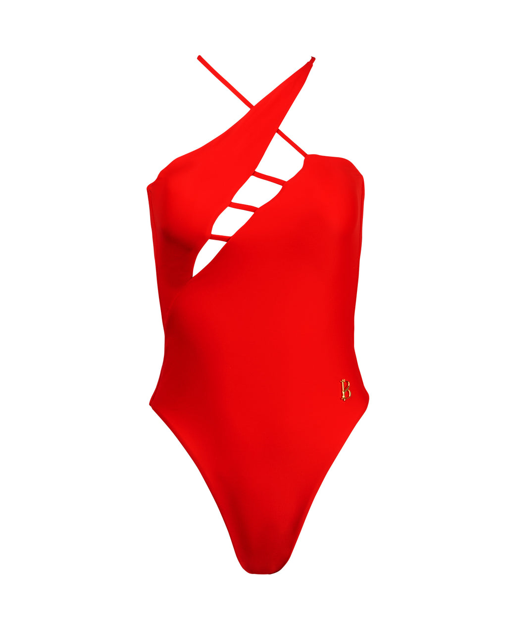 CURVE ONE PIECE - REDCOAT – BomoSwim